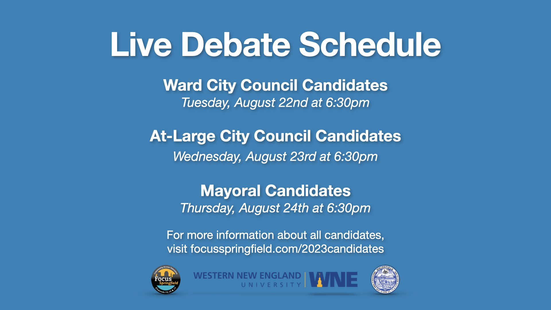 2023 Candidate Profiles | Focus Springfield